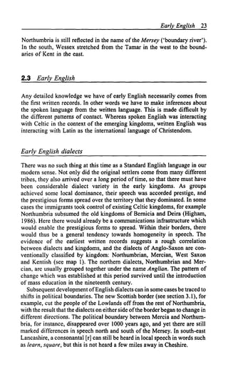 Text - The origins of the English language | PDF