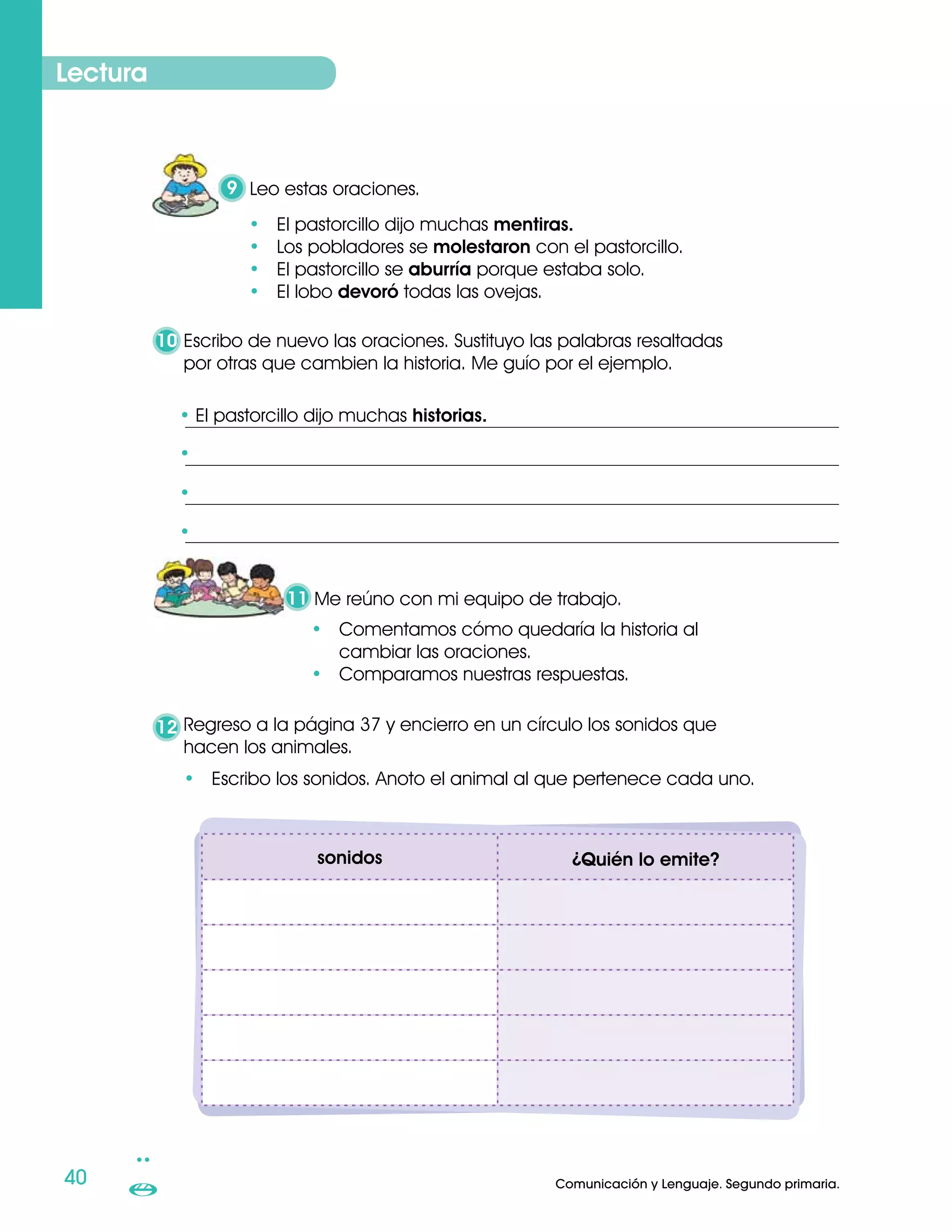 Texto comunicación y lenguaje 2do grado GUATEMALA MINEDUC | PDF