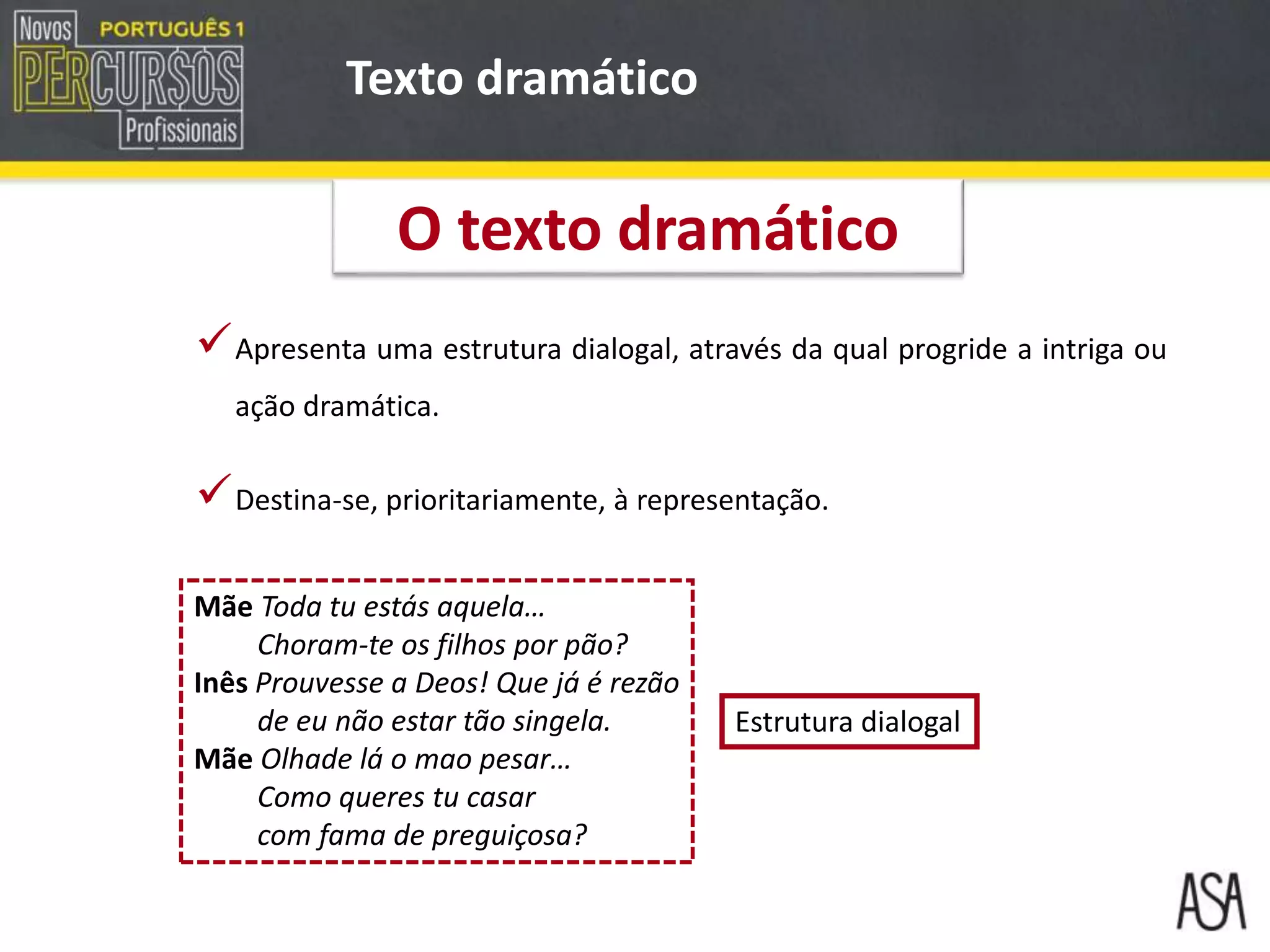 Texto dramático.ppt