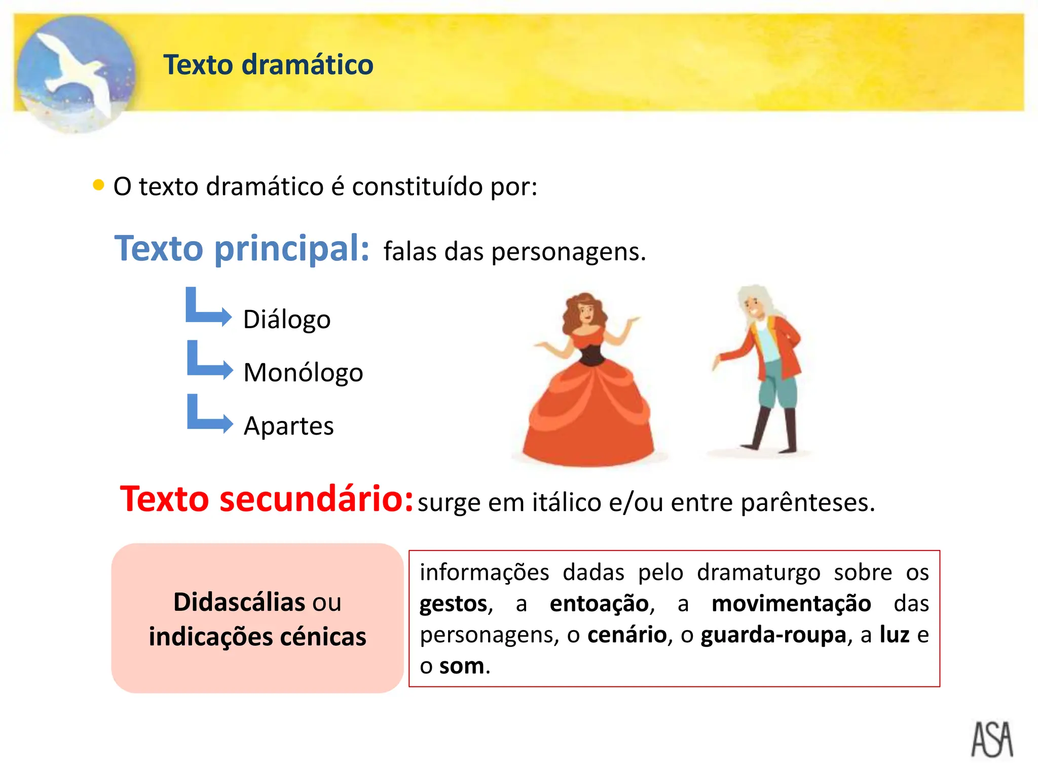 Texto dramático com Estrutura e exemplos.ppt