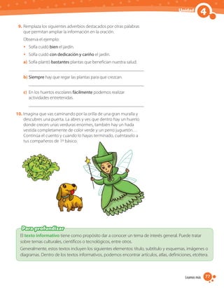 Texto estudiante lenguaje de cuarto básico | PDF