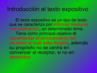 Texto expositivo | PPT