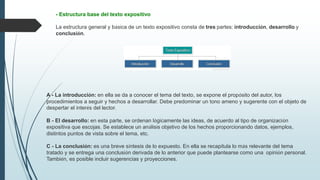 Texto expositivo | PPTX