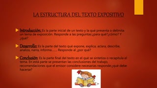 Texto expositivo | PPTX