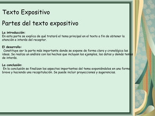 Texto expositivo | PPT