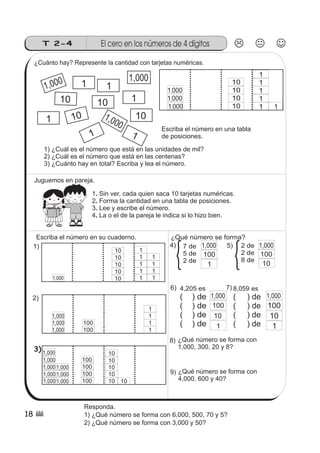 Texto matematicas 3er grado | PDF