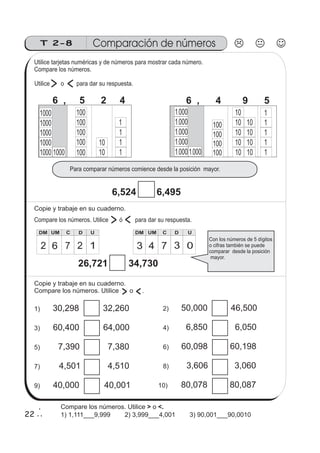 Texto matematicas 3er grado | PDF