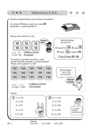 Texto matematicas 3er grado | PDF