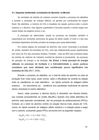 Produção de alumínio no Brasil | DOCX