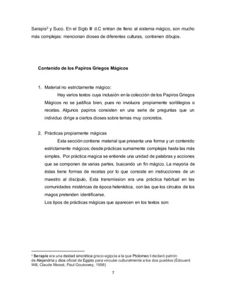 Textos de magia en papiros griego1 | DOCX