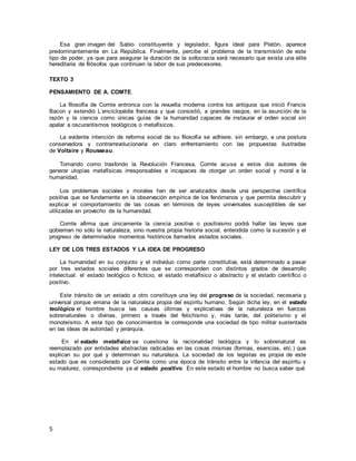 Texos control lectura 2015 | DOCX
