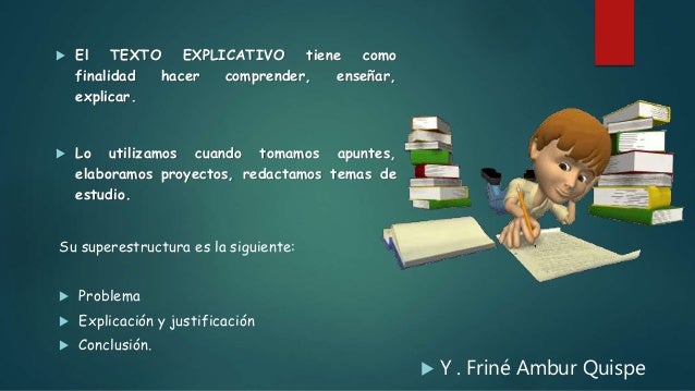 Textos explicativos
