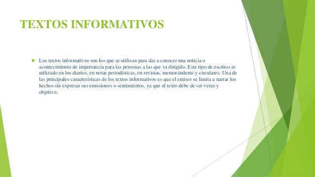 Texto Informativo De Caracter Periodistico - bankfeal