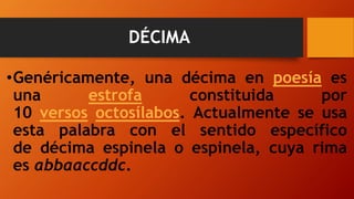 Textos involucrados en el poema | PPTX