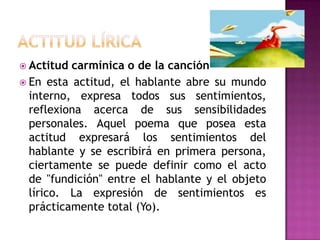 Textos líricos | PPTX