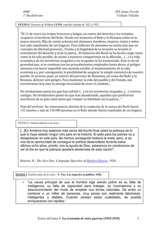 Textos sobre la crisis de 1929 | PDF
