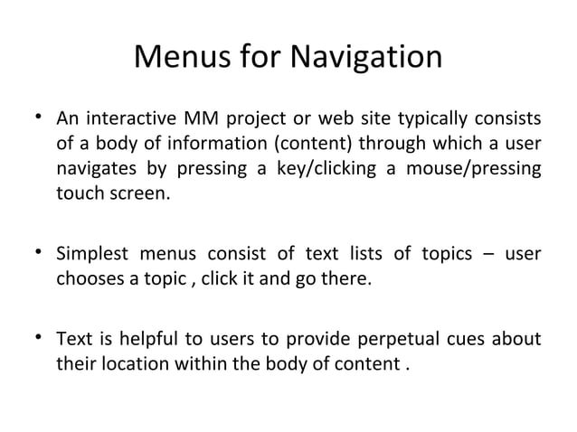 Text-Elements of multimedia | PPT | Web Design and HTML | Internet