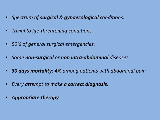 Acute Abdomen and their types.ppt