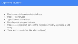 Text search with Elasticsearch on AWS | PPT