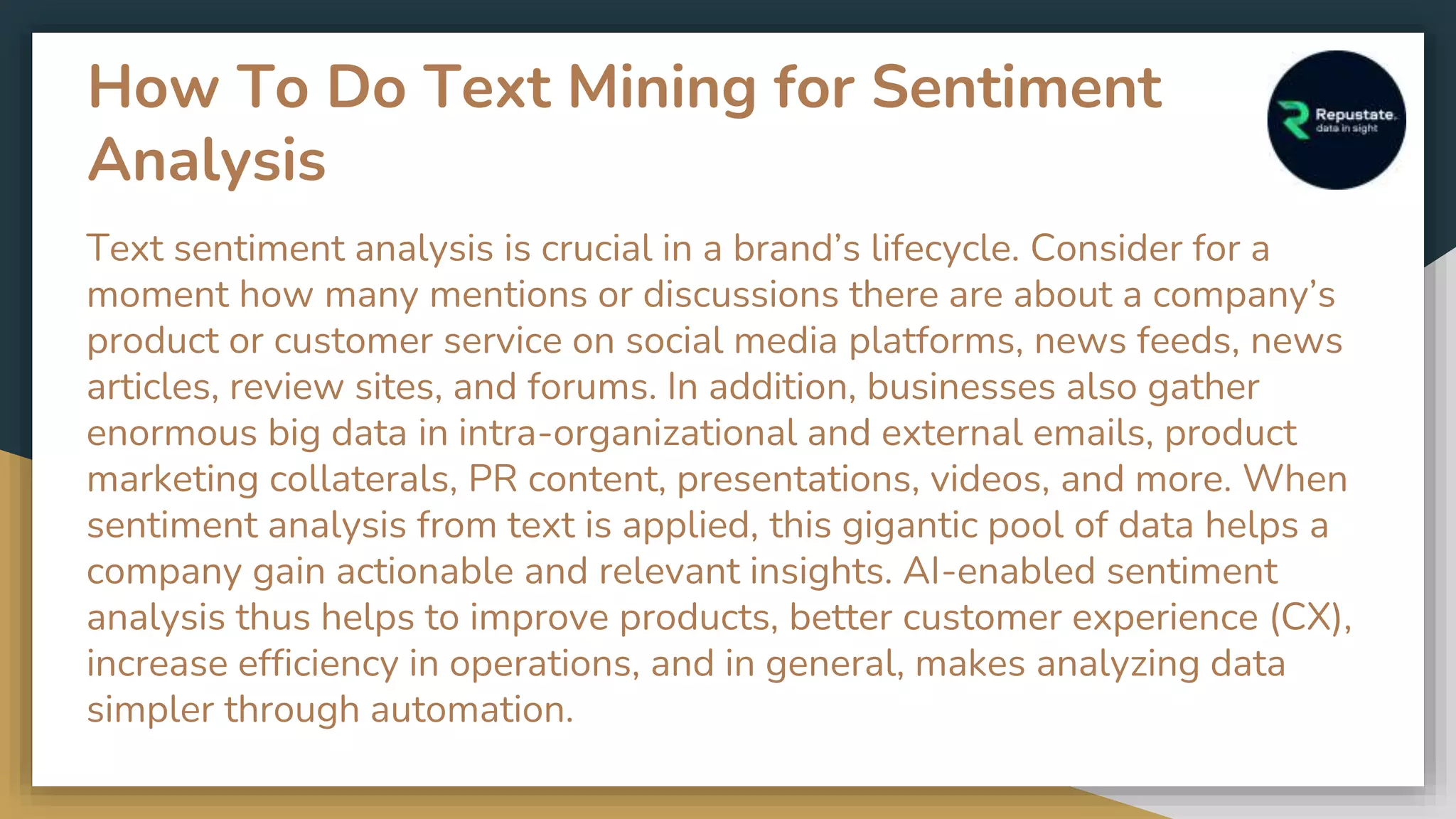 Text sentiment analysis | PPTX