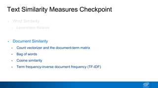 Text similarity measures | PPTX