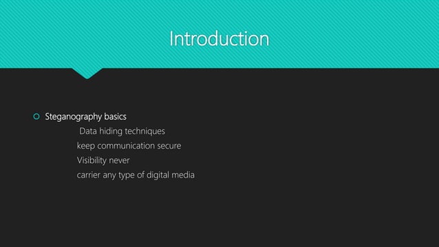 Text Steganography Using Character Spacing After Normalization Ppt