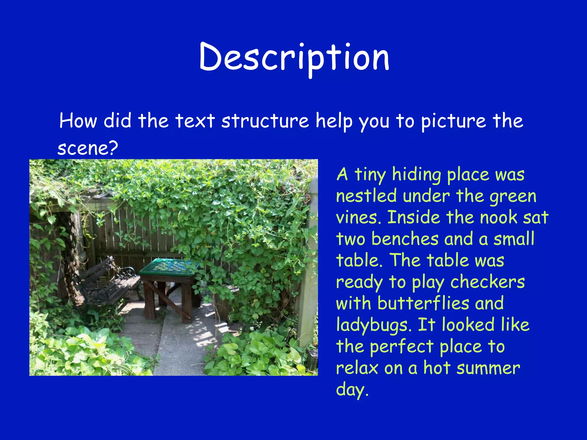 Text structure for young readers | PPT