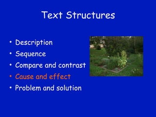 Text structure for young readers