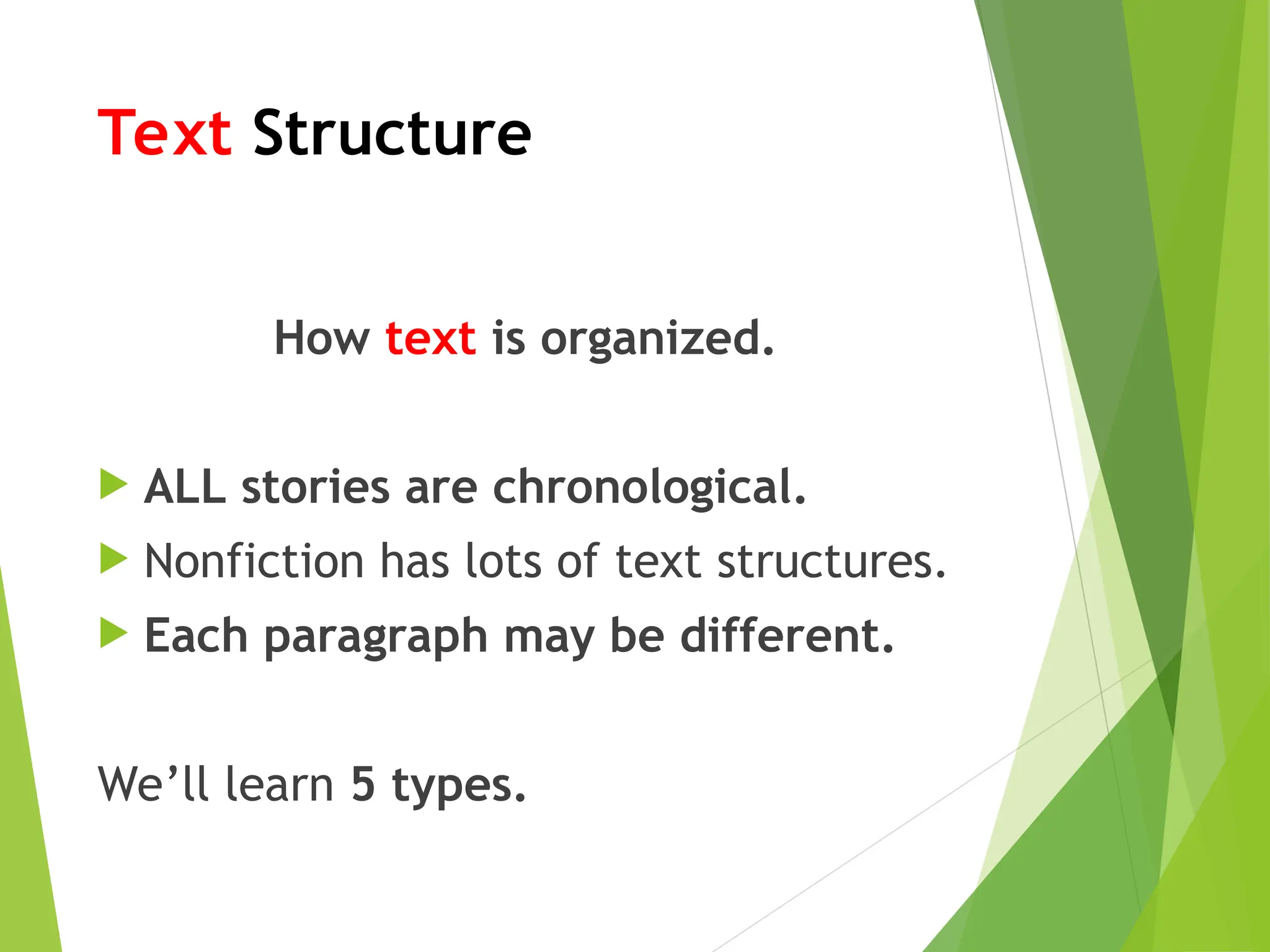 Different Kinds of Text Structure powerpoint.ppt