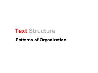 Textstructureppt 130113120842-phpapp02 | PPT