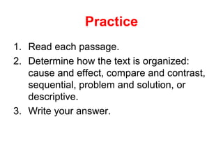 Text structure ppt | PPT