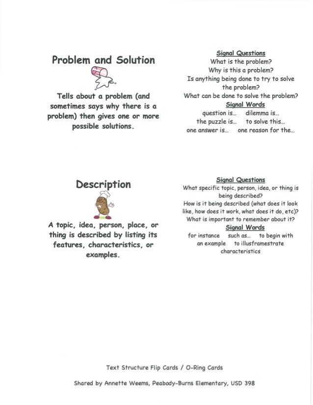 Text structureresources