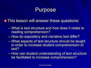 Text_Structures.ppt | Poetry | Books and Literature