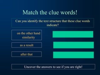 Text Structures Review.ppt