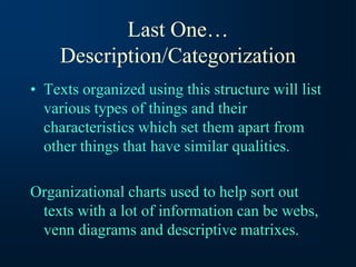 Text Structures Review.ppt