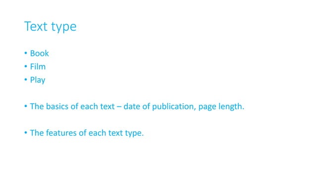 Comparing two texts: Comparative Essay | PPTX