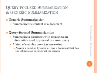 Text summarization | PDF