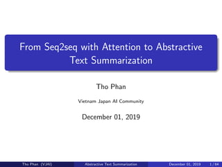 Abstractive Text Summarization | PDF