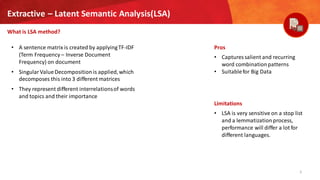 Text summarization | PDF