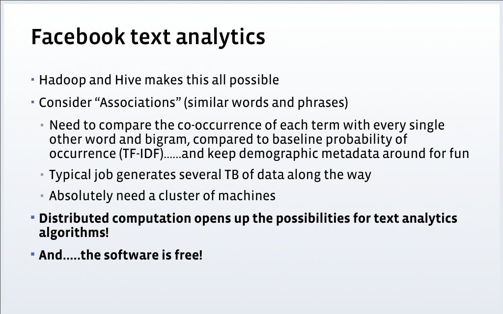 Text Analytics Text Analytics