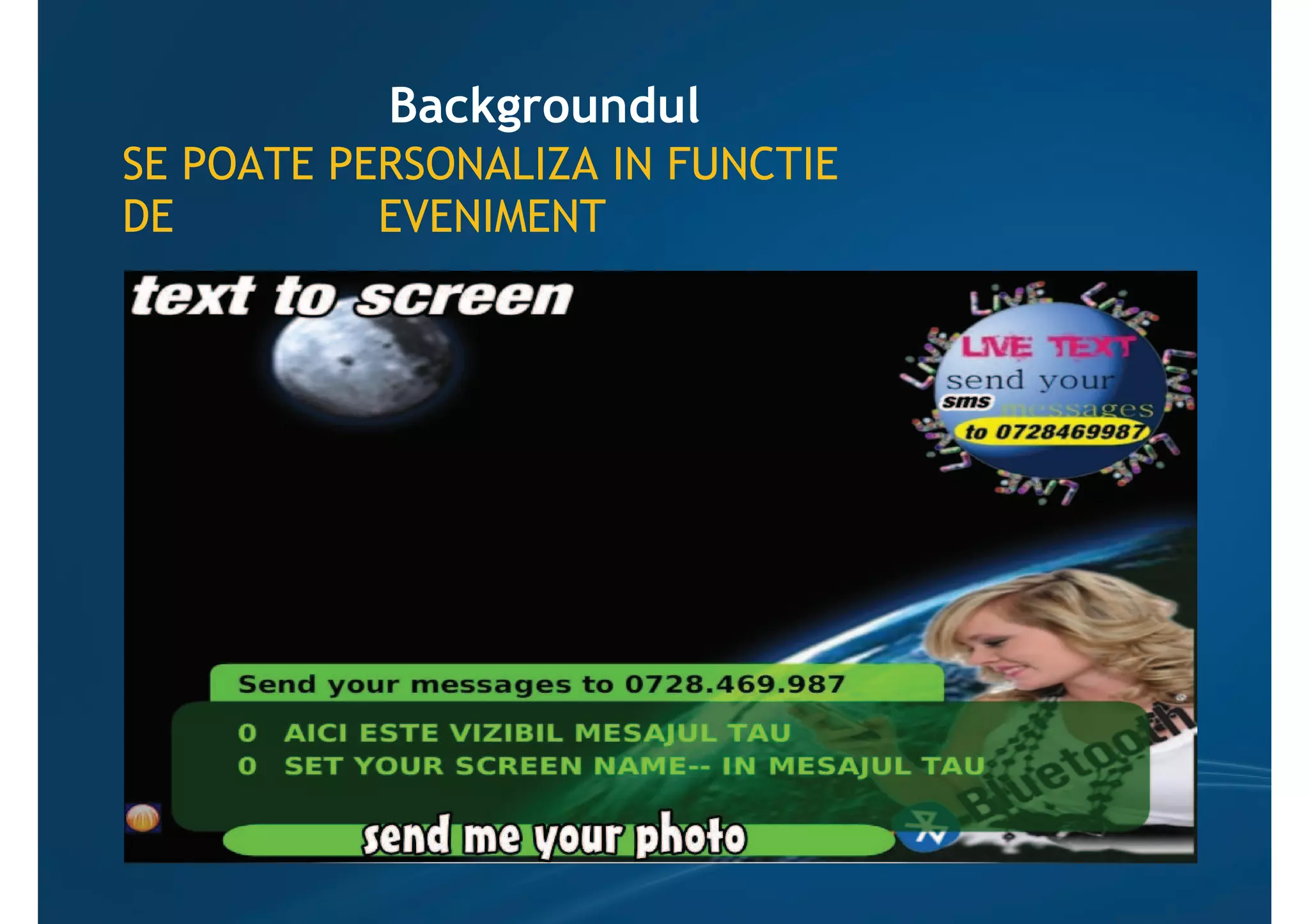 Text To Screen Live Events | PDF
