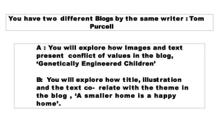Blog Writing- First language English -text type | PPTX