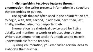 Text Type­ Explanation and Enumeration.pptx