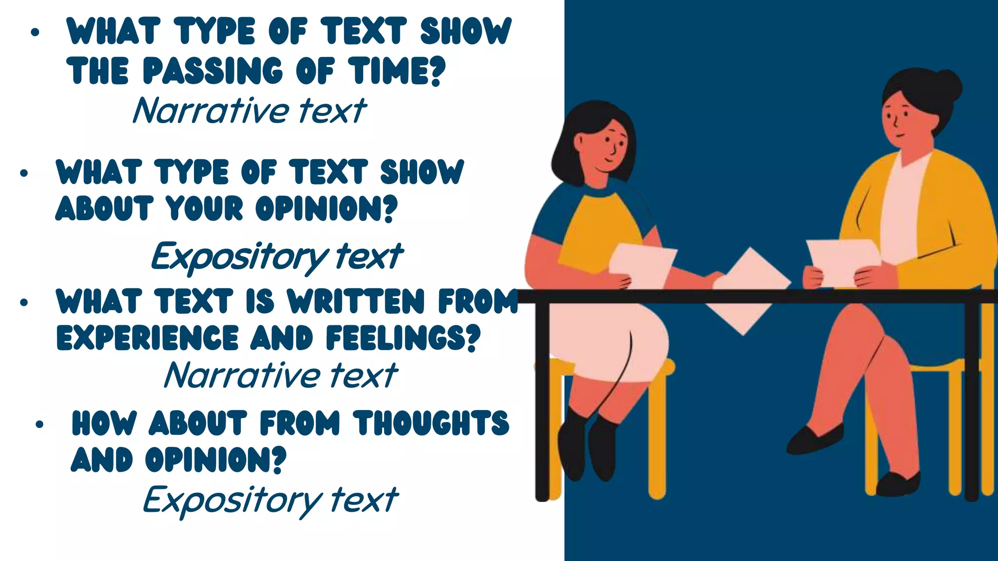 TEXT TYPE (NARRATIVE, EXPOSITORY, RECOUNT, EXPLANATION, PERSUASIVE).pptx