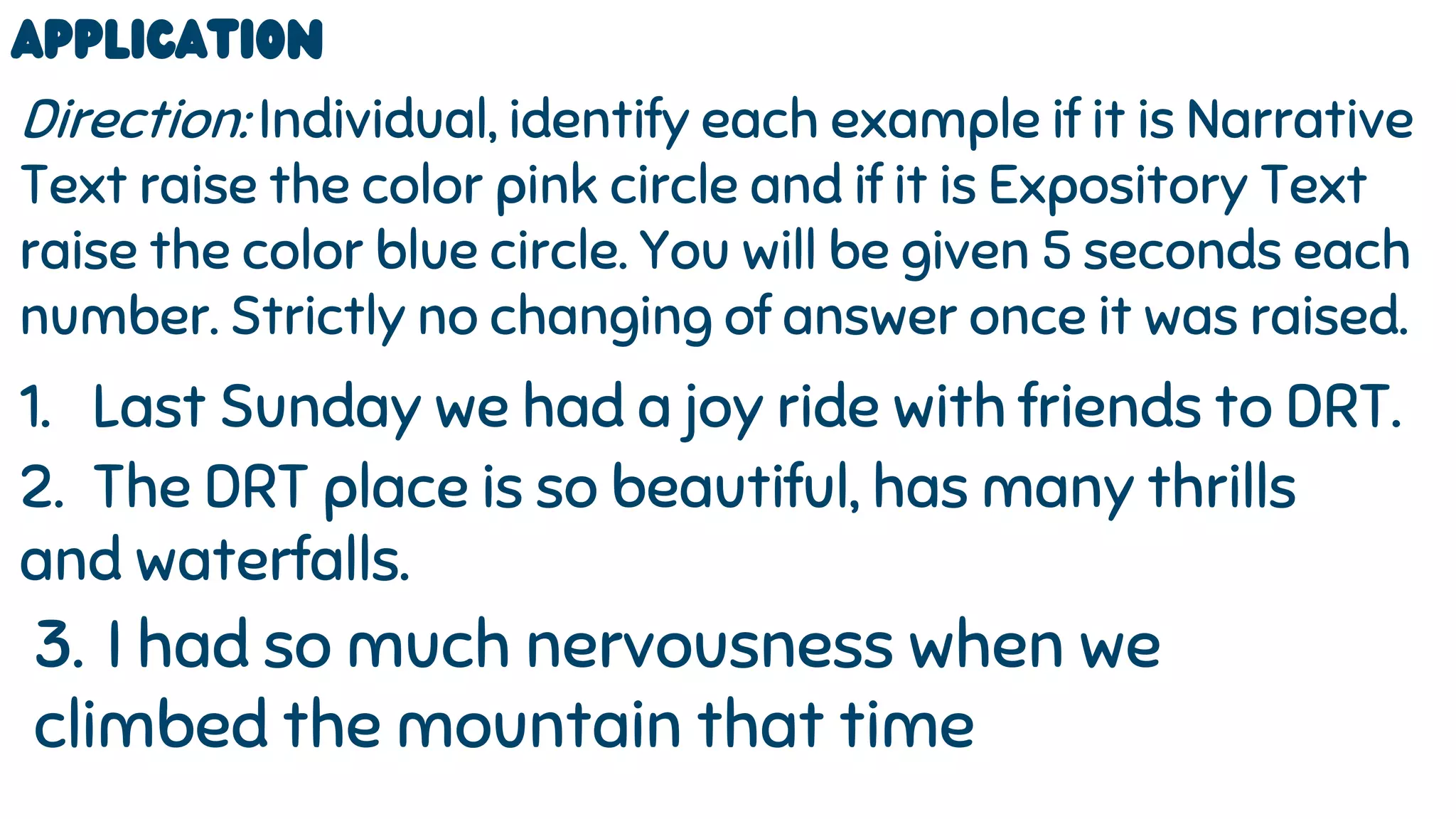 TEXT TYPE (NARRATIVE, EXPOSITORY, RECOUNT, EXPLANATION, PERSUASIVE).pptx