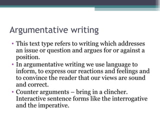 Text types | PPT