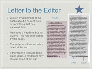 Language Analysis: Text Types | PPT