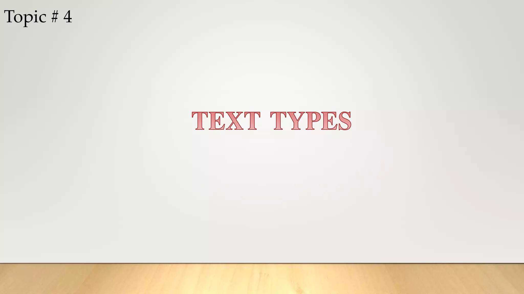 Text types | PPTX