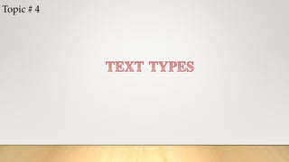 Text types | PPTX