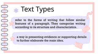 TEXT TYPES PPT TEMPLATE .pptx